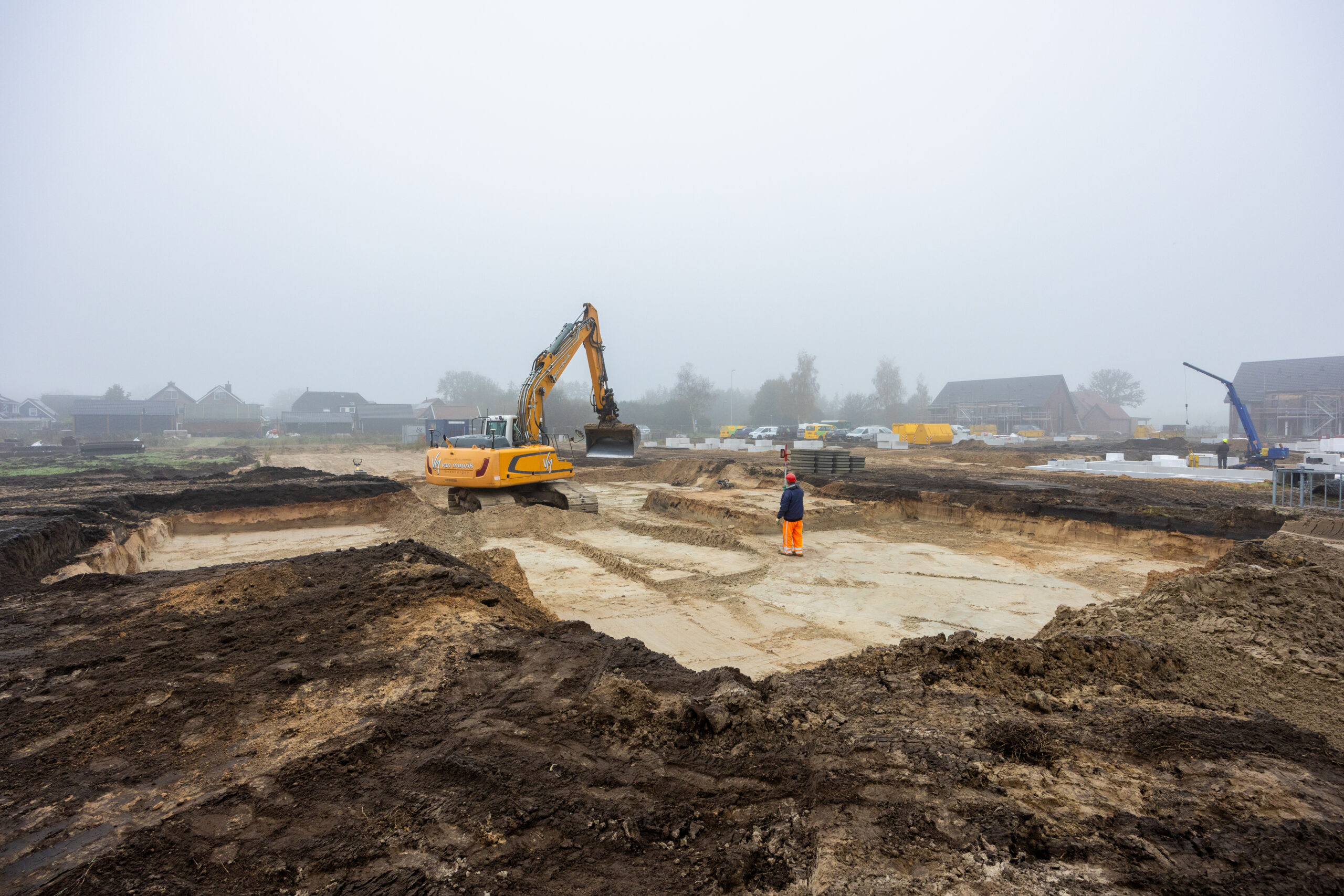 Van bouwput tot groene woonwijk in Stroe - Focus